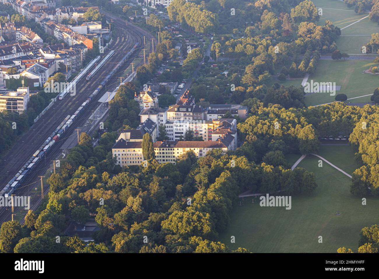 Cityscape of Cologne at the golden hour, Germany Stock Photo - Alamy