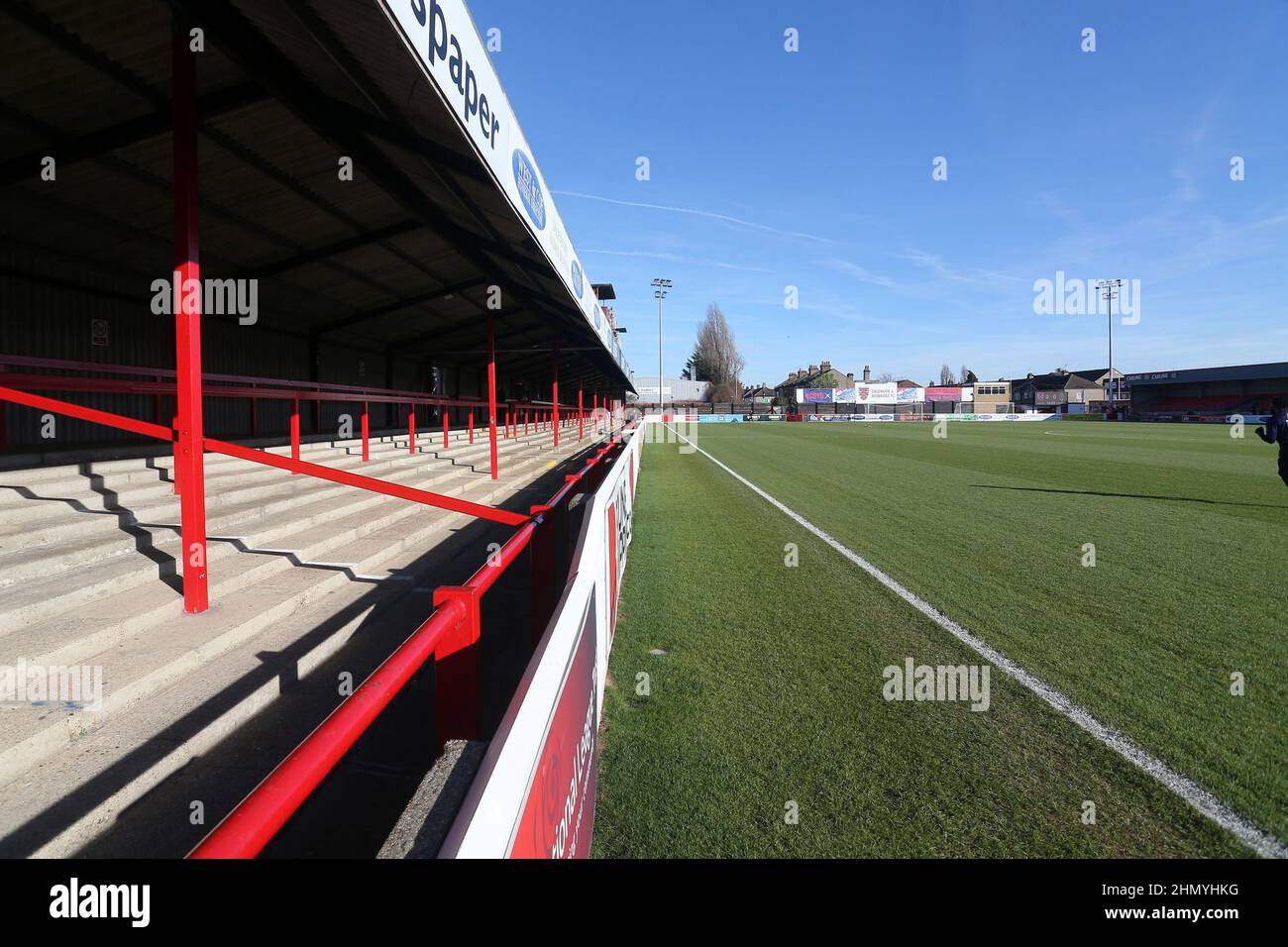 General view of the ground during Dagenham & Redbridge vs Spennymoor ...