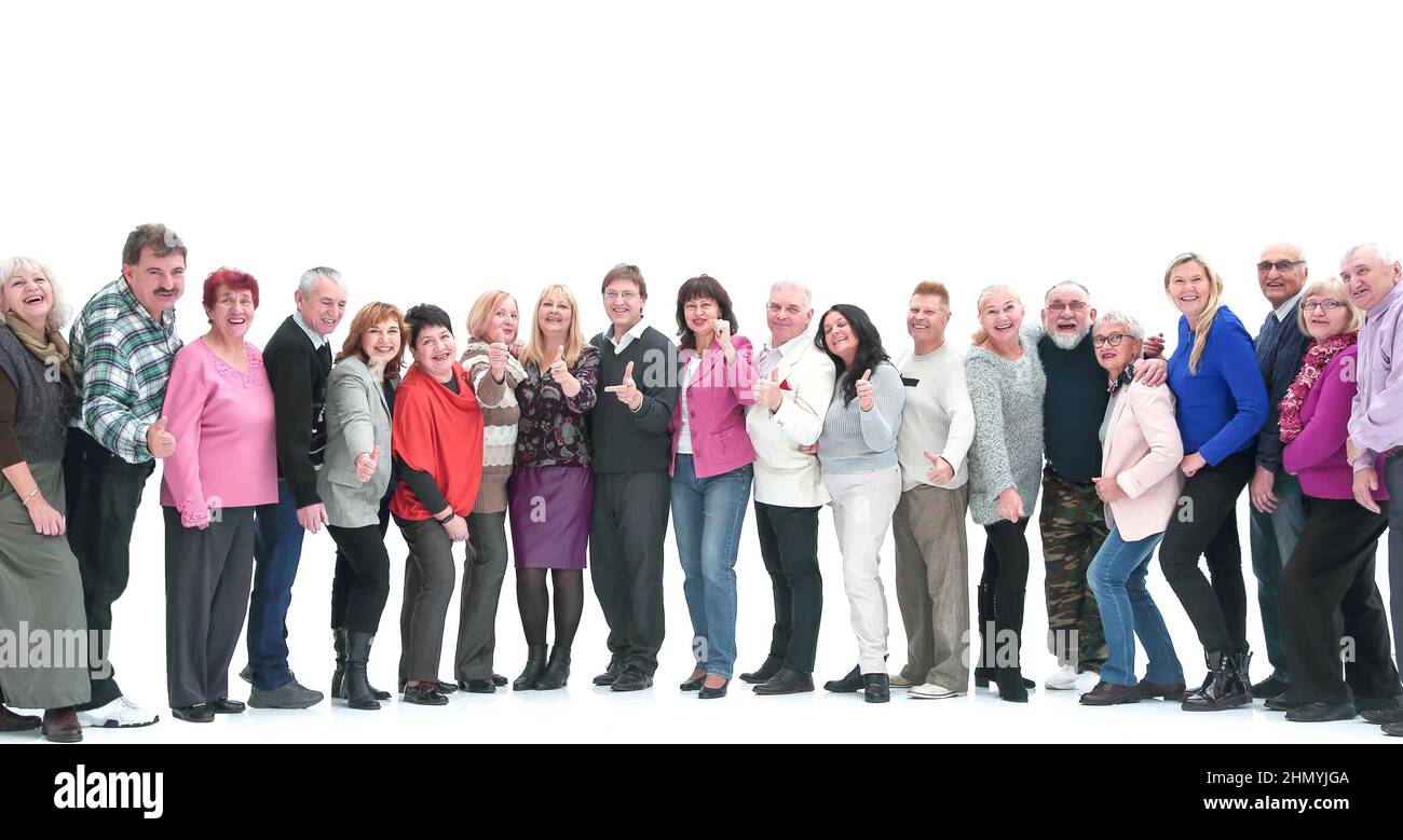 large group of diverse adults standing together Stock Photo - Alamy