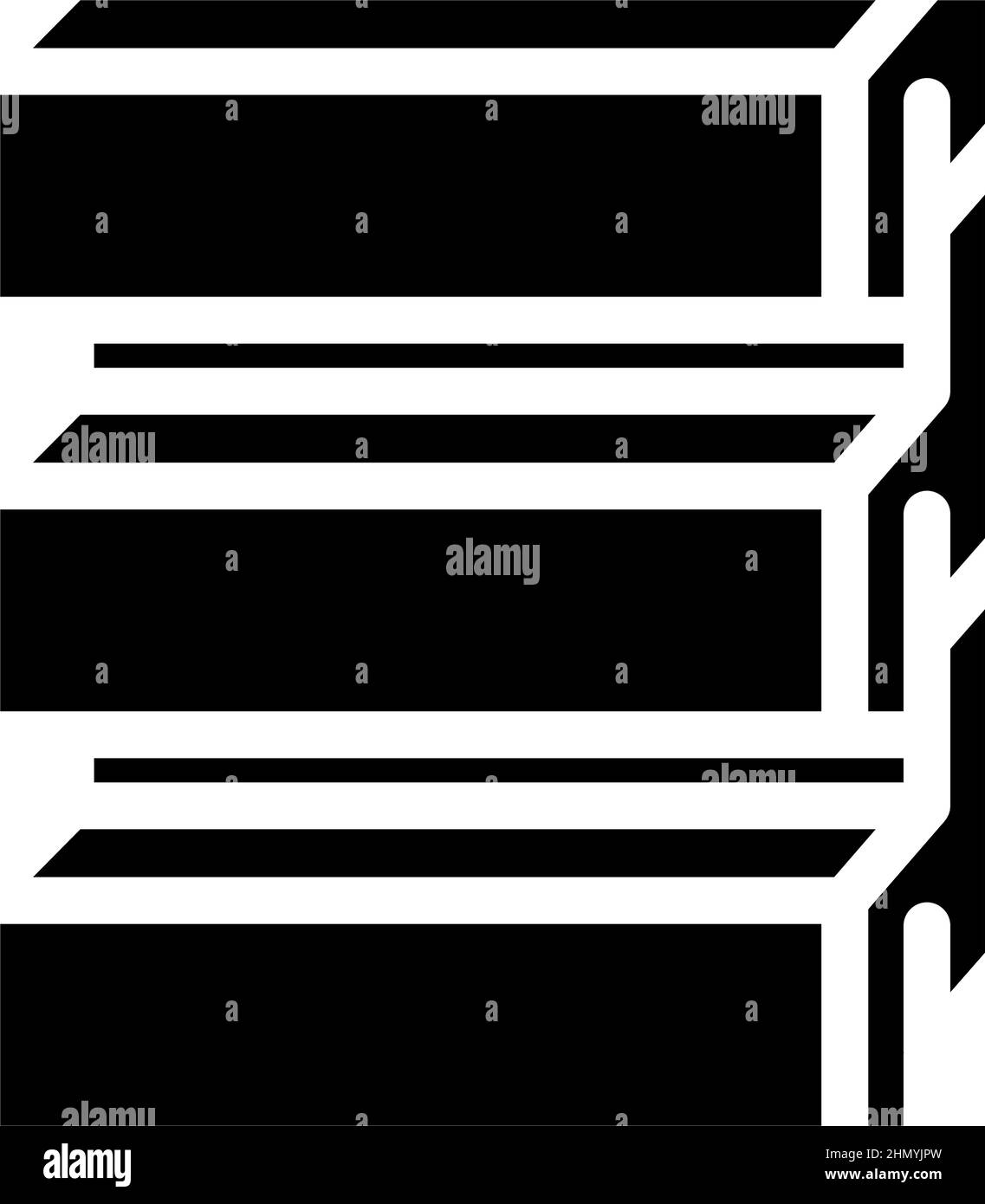 siding building material glyph icon vector illustration Stock Vector ...