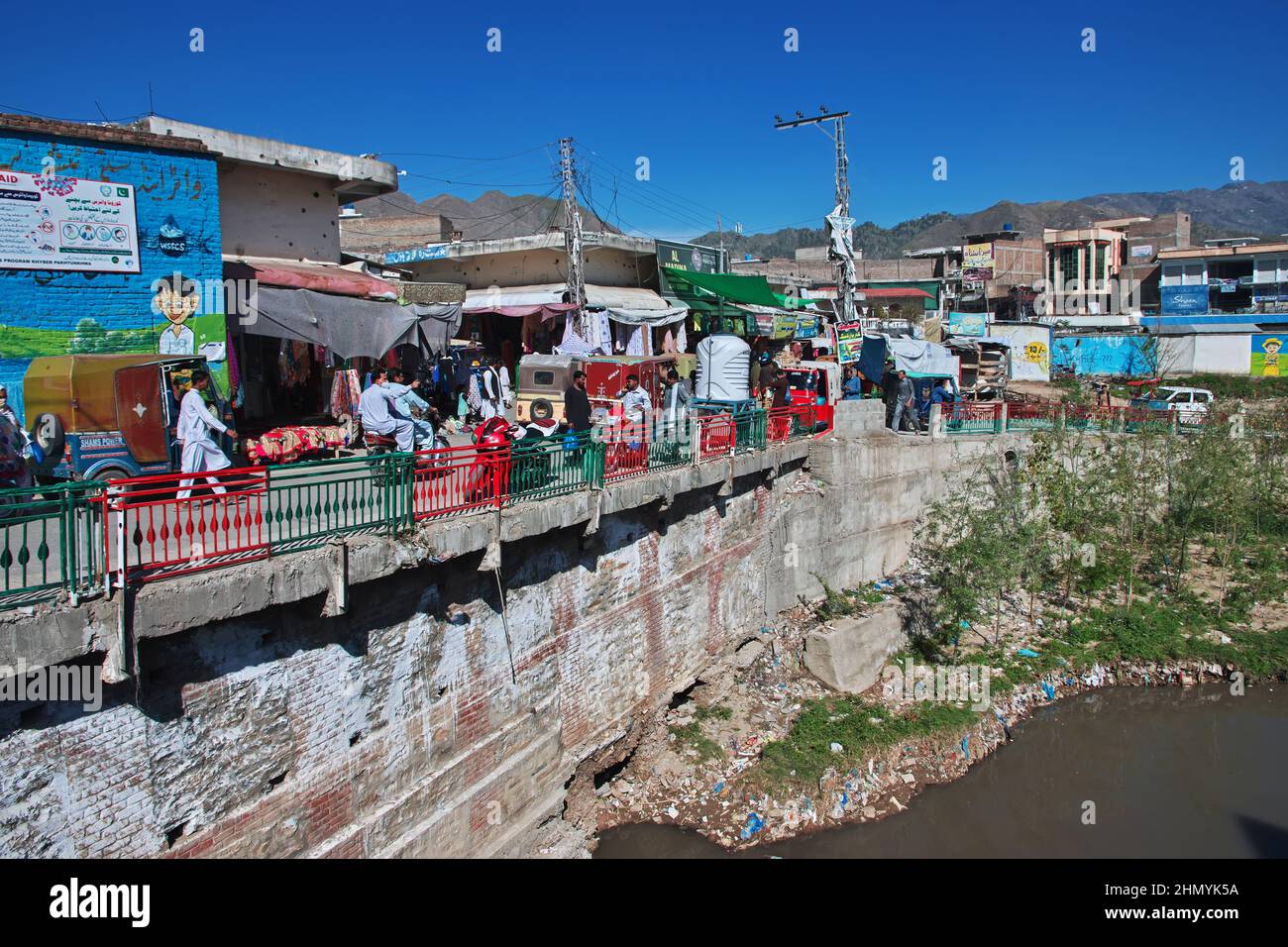 A vintage house in Mingora, Swat valley of Himalayas, Pakistan Stock ...