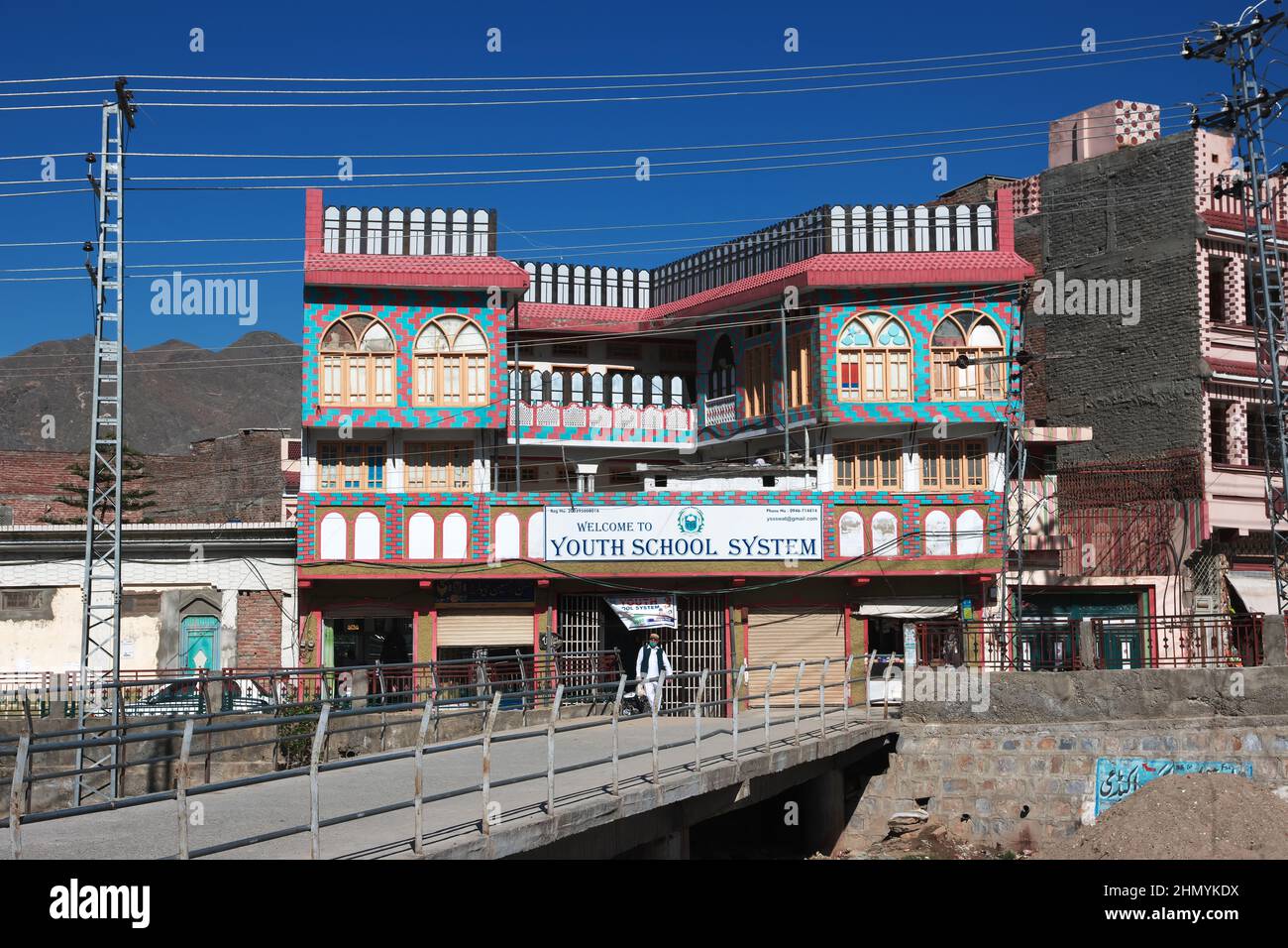 A vintage house in Mingora, Swat valley of Himalayas, Pakistan Stock ...