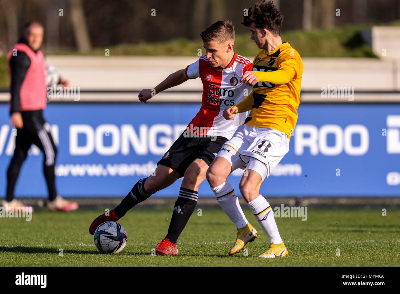 Rotterdam - Noah Naujoks of Feyenoord O21 during the match between ...