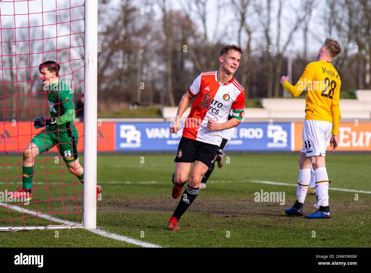 Rotterdam - Noah Naujoks of Feyenoord O21 during the match between ...