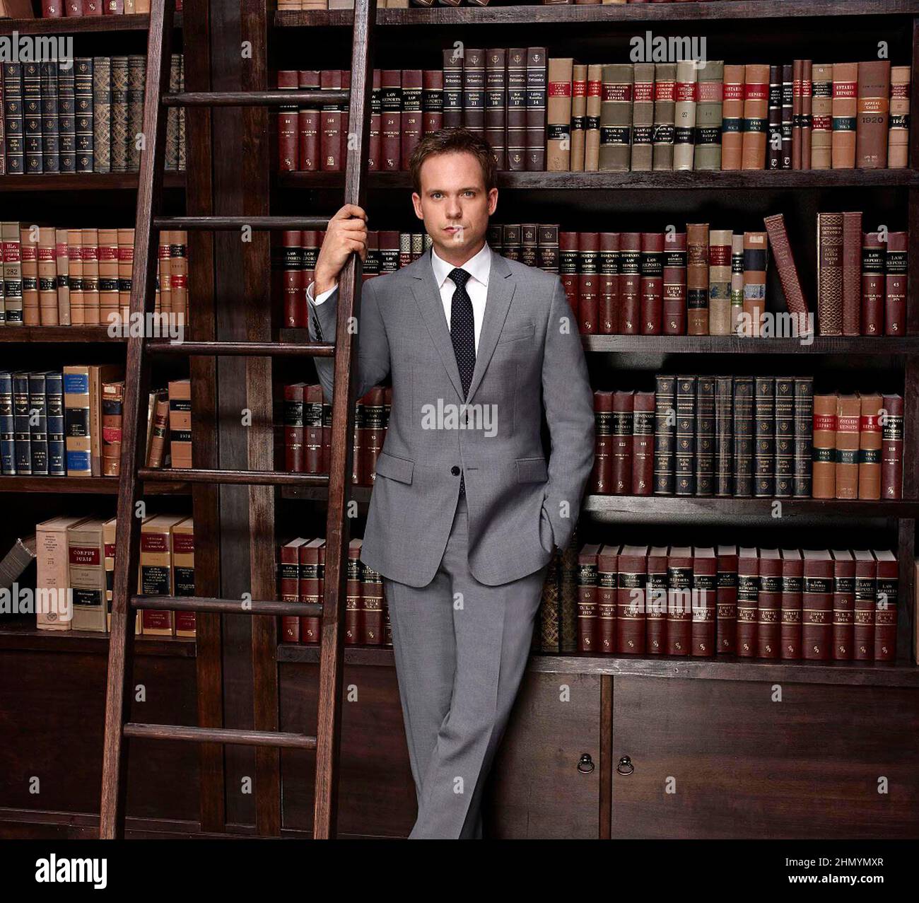 PATRICK J. ADAMS in SUITS (2011), directed by AARON KORSH. Credit ...