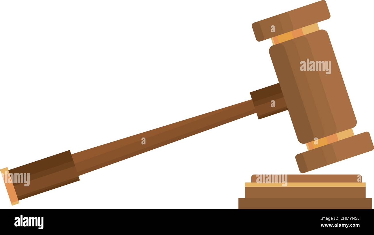 Wood mallet illustration vector hi-res stock photography and images - Alamy