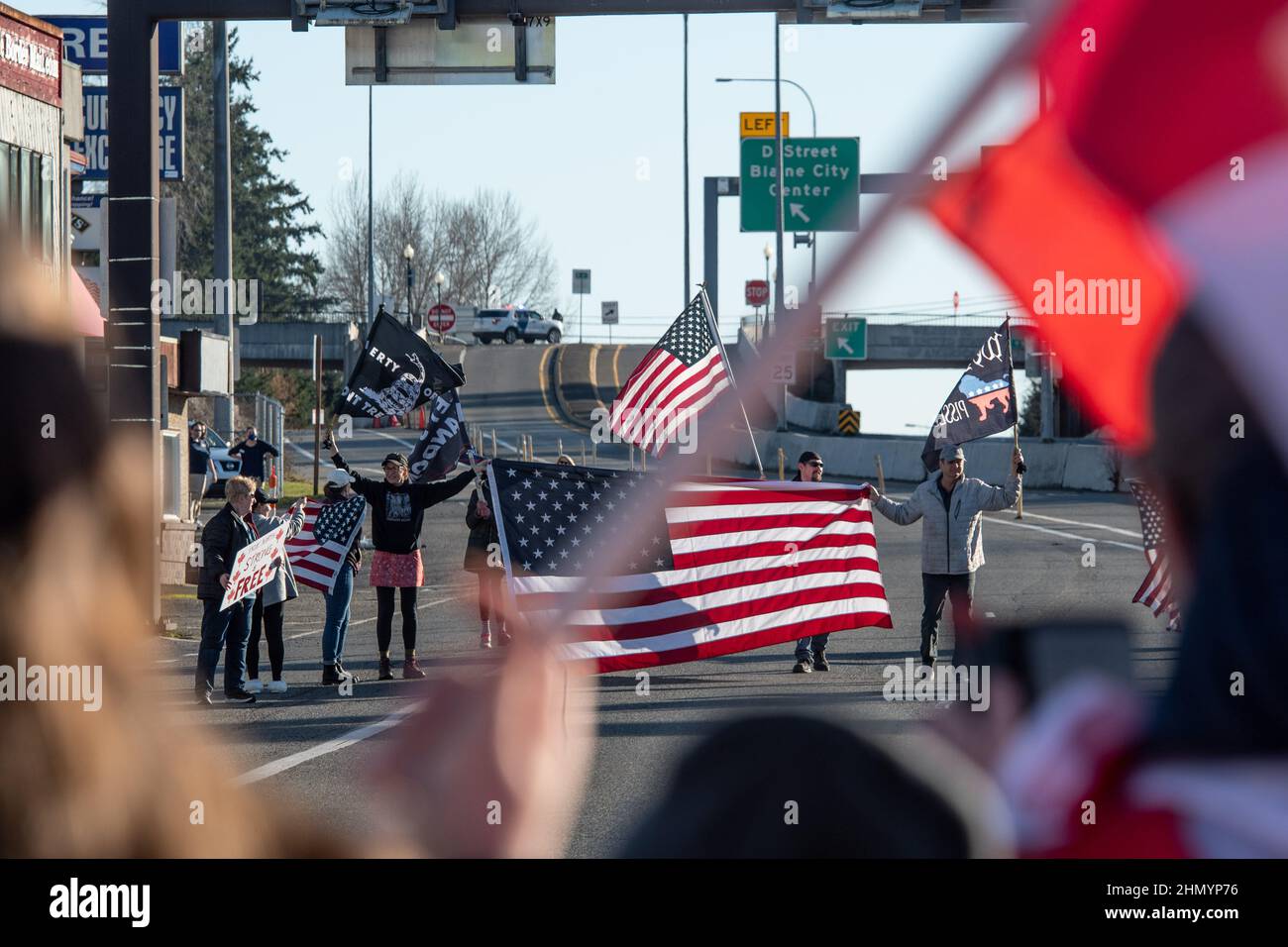 Blaine washington border hi-res stock photography and images - Alamy