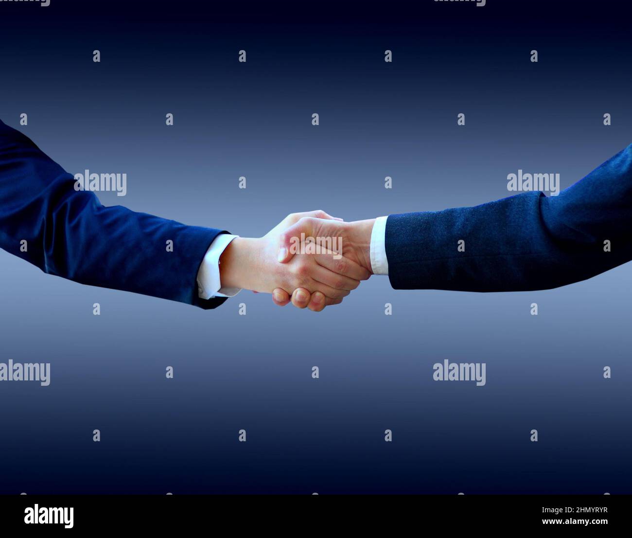 Handshake. The conclusion of the transaction Stock Photo - Alamy