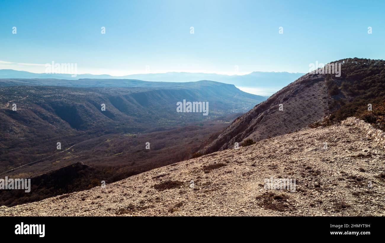Spring in the dalmatian islands Stock Photo - Alamy