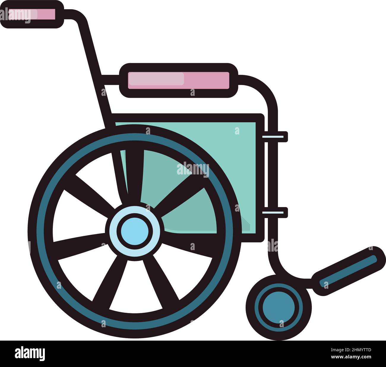 Green armchair in white Stock Vector Images - Alamy