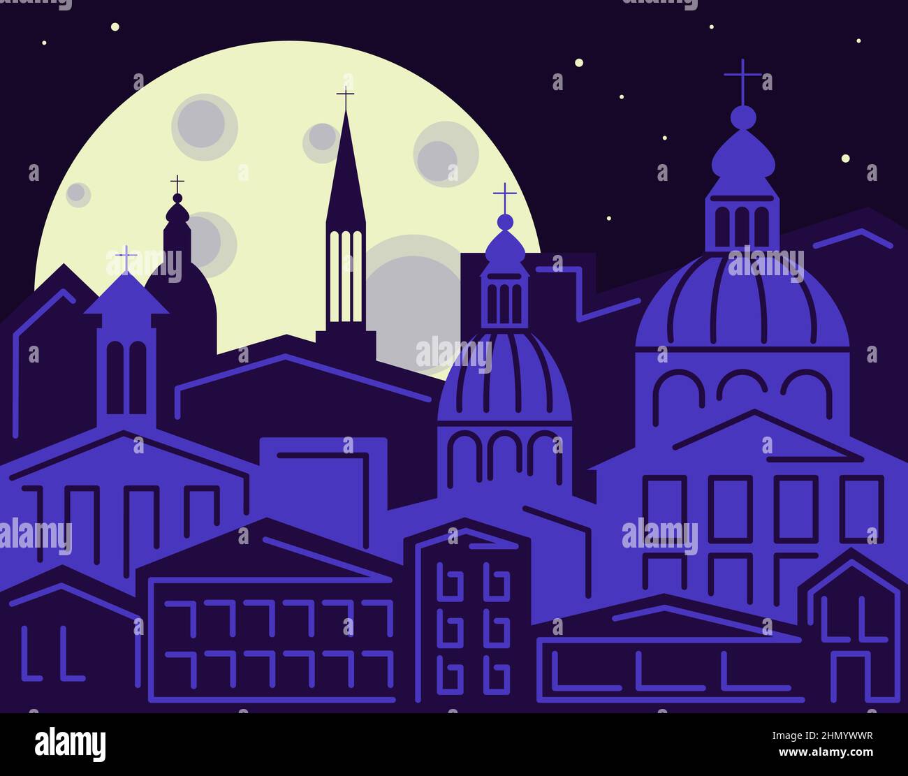 Full dome view Stock Vector Images - Alamy