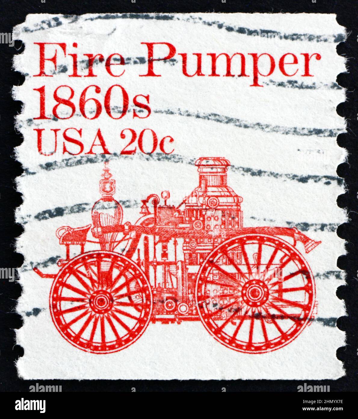 UNITED STATES OF AMERICA - CIRCA 1981: a stamp printed in the United ...