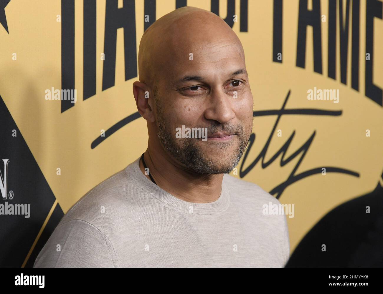 Keegan-Michael Key arrives at the Hall of Fame Party – Big Game Weekend ...