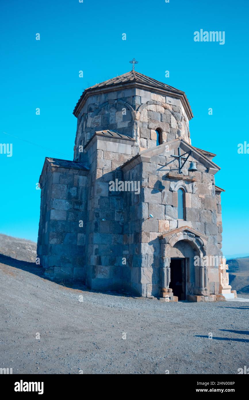 Voskepar Church. Church of St. Astvatsatsin Voskepar, Tavush Province ...
