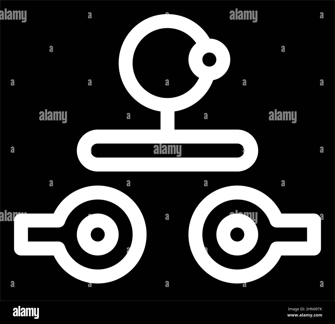 temperature switches glyph icon vector illustration Stock Vector Image ...