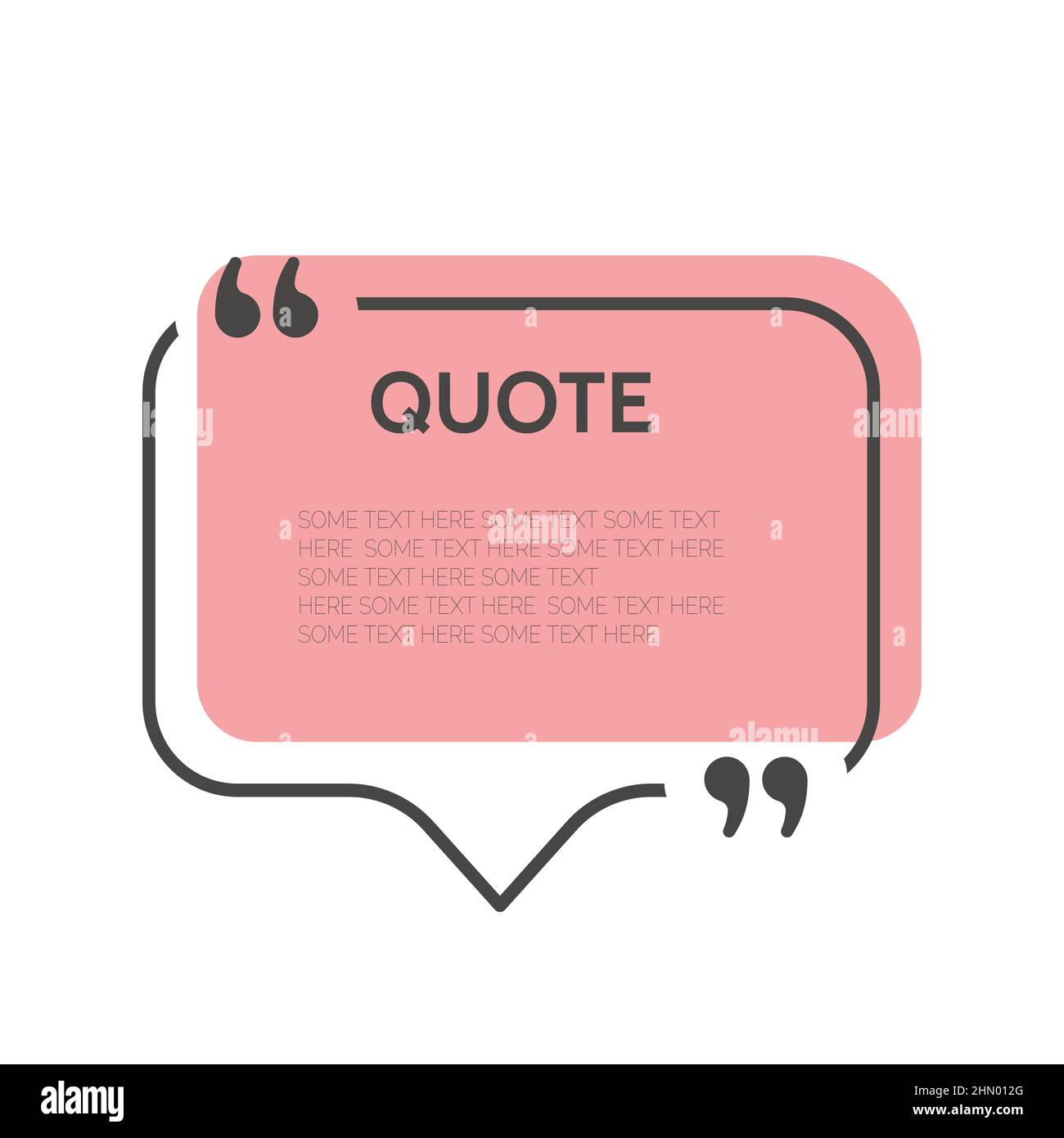 Text box vector vectors hi-res stock photography and images - Alamy