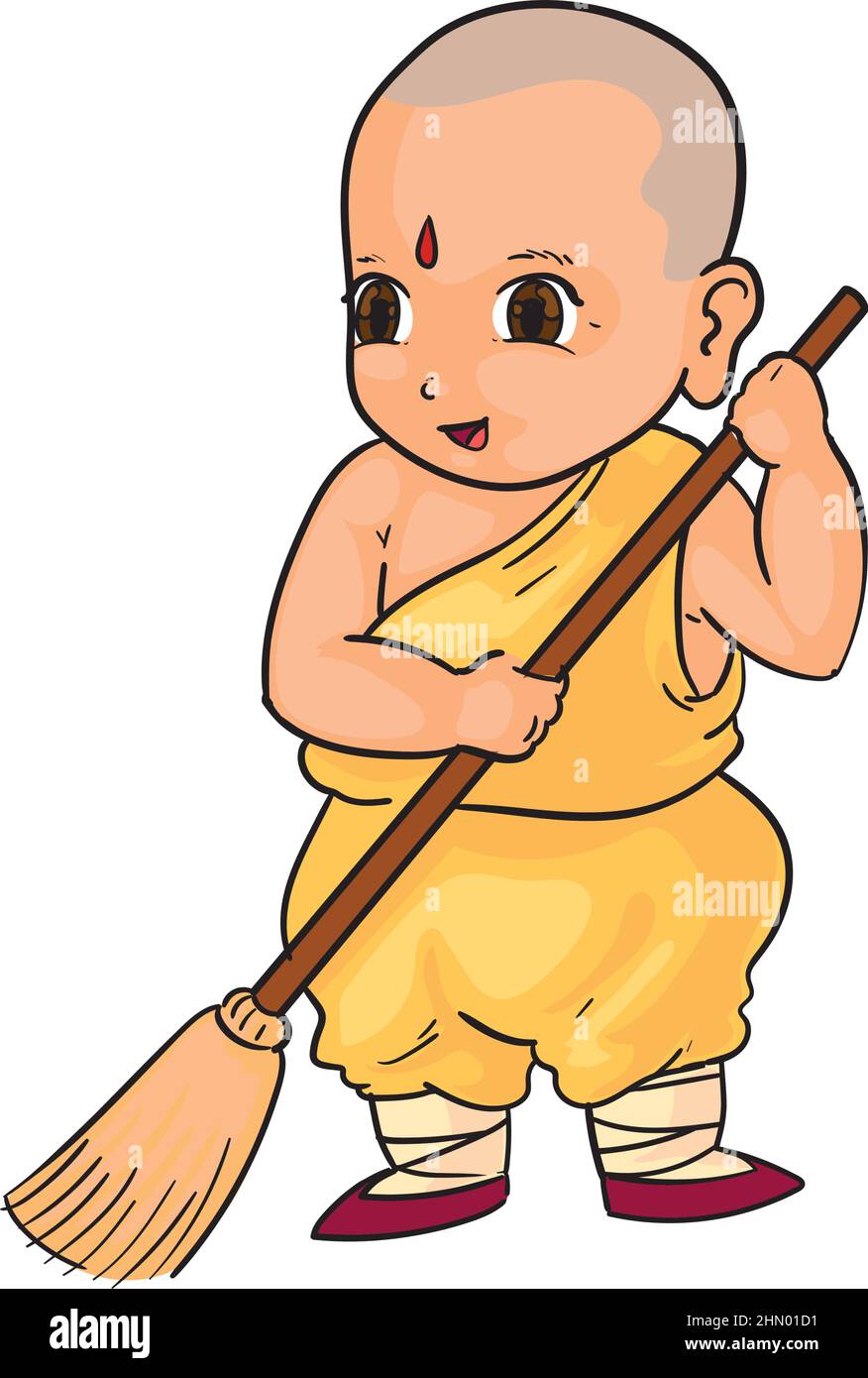 Indian sweeping Stock Vector Images - Alamy