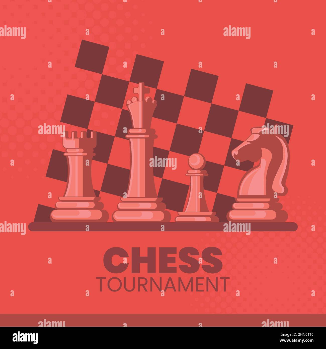 chess pieces poster with lettering Stock Vector Image & Art - Alamy