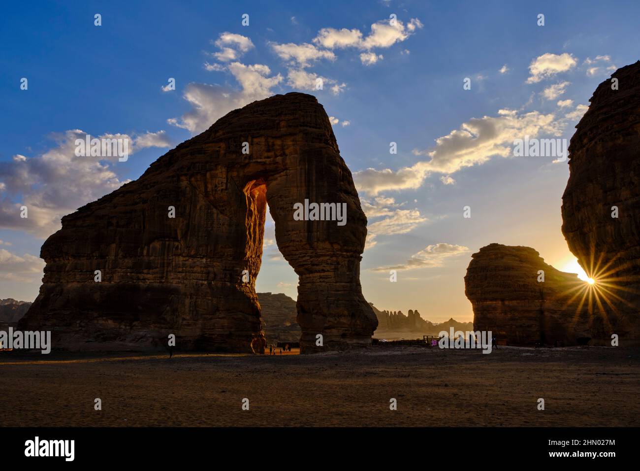 Saudi Arabia, Al Madinah Region, AlUla or Al Ula, Elephant rock ...