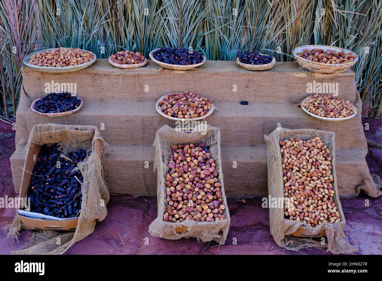 Saudi Arabia, Al Madinah Region, AlUla or Al Ula, local market, dates ...