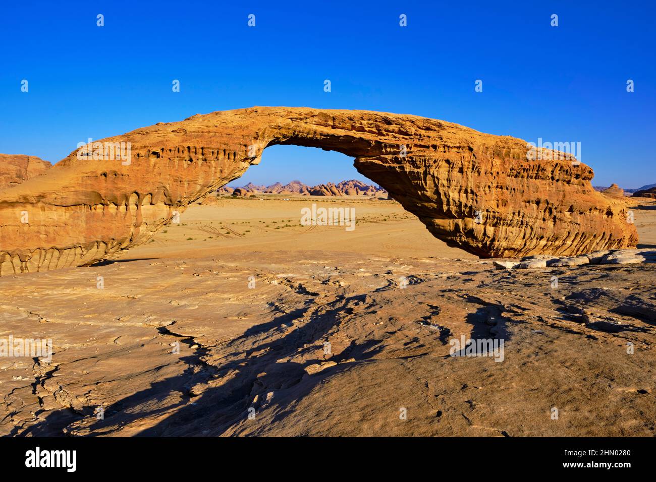 Saudi Arabia, Al Madinah Region, AlUla or Al Ula, the Arc Mountain, arc ...