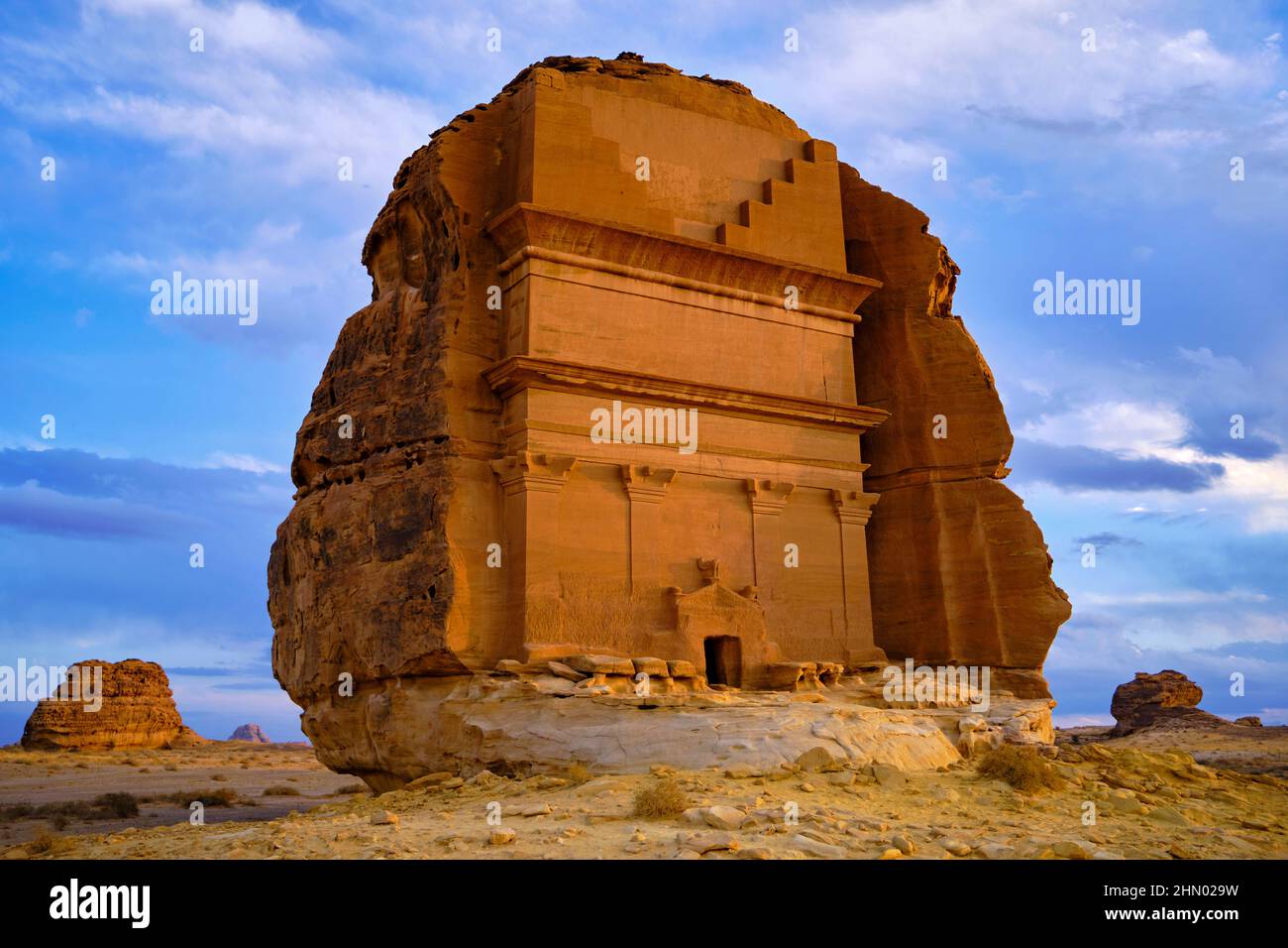 Saudi Arabia, Al Madinah Region, AlUla or Al Ula, Nabatean Tomb In ...