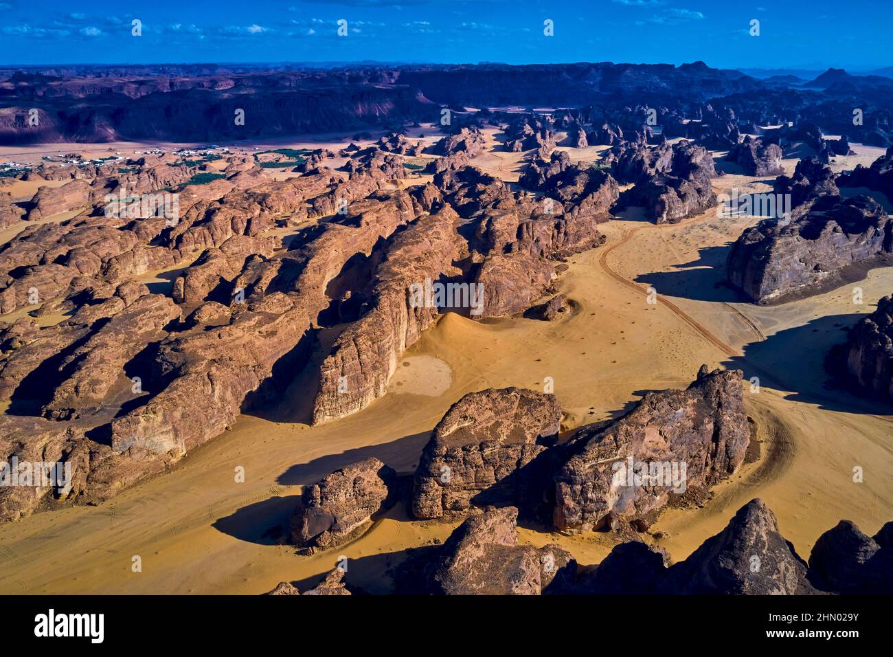 Saudi Arabia, Al Madinah Region, AlUla or Al Ula, landscape around ...