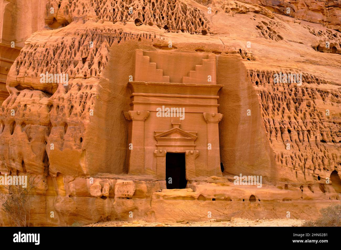 Saudi Arabia, Al Madinah Region, AlUla or Al Ula, Nabatean Tomb In ...