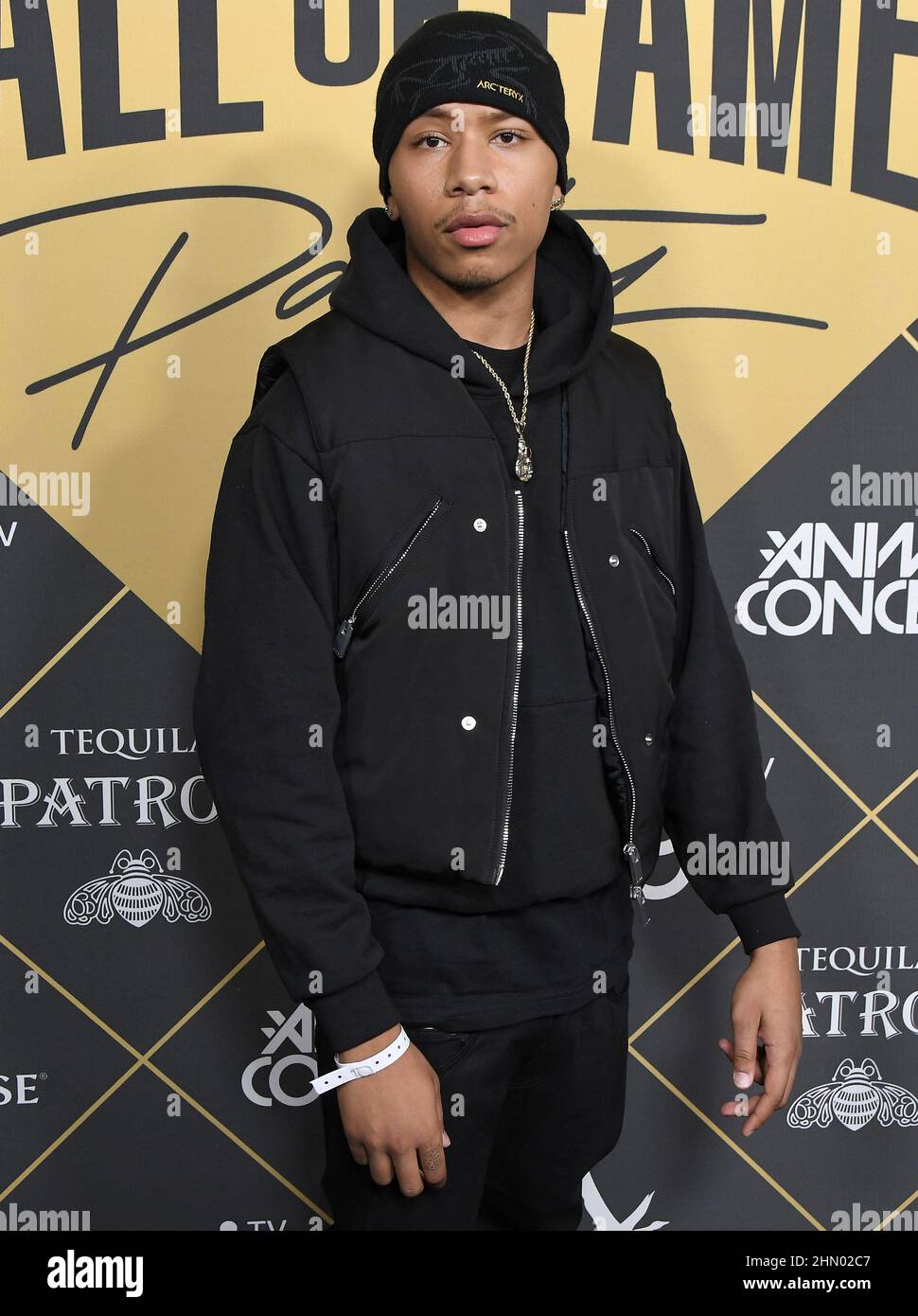 Los Angeles, USA. 12th Feb, 2022. Vince Ash arrives at the Hall of Fame ...