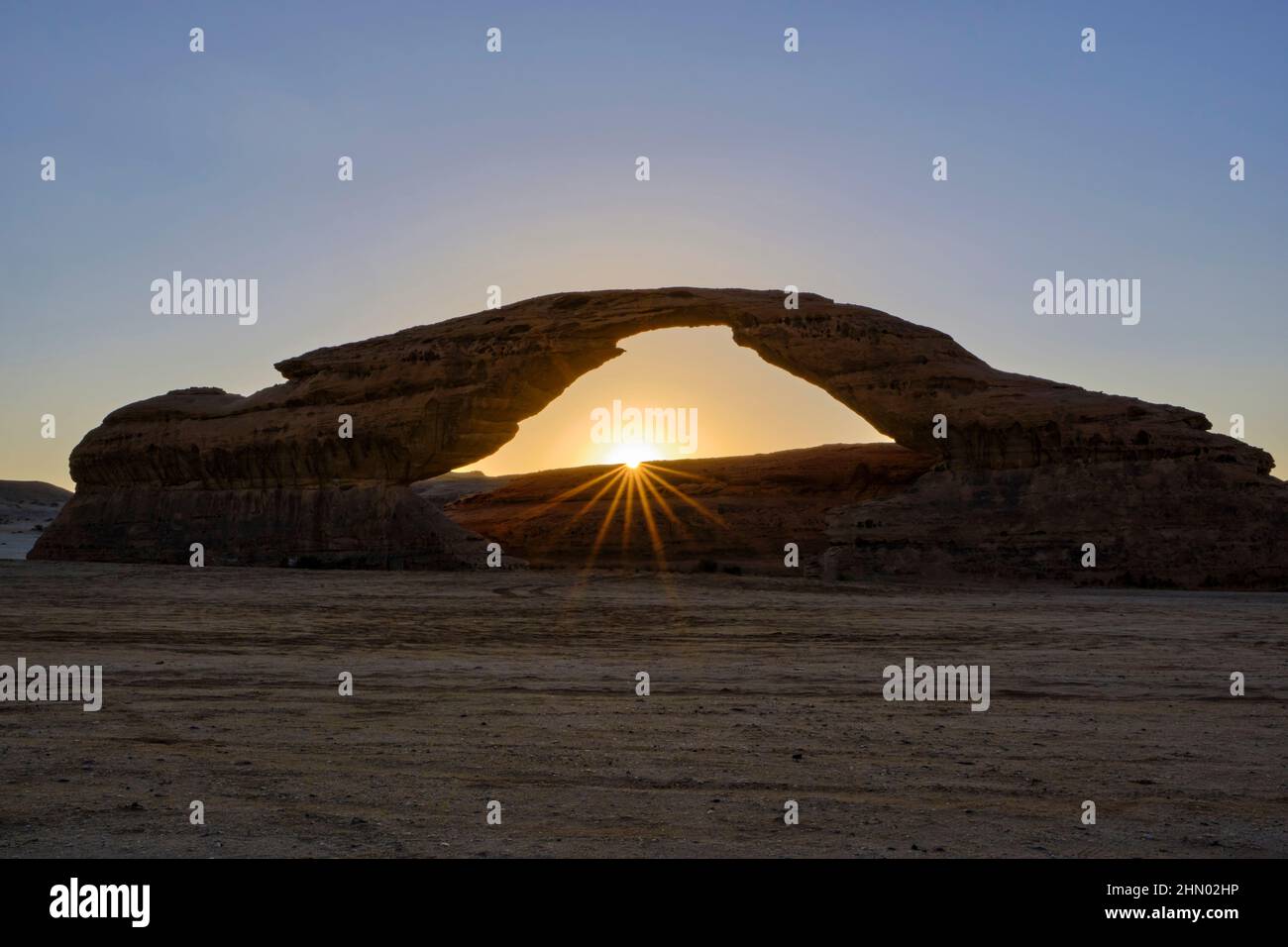 Saudi Arabia, Al Madinah Region, AlUla or Al Ula, the Arc Mountain, arc ...