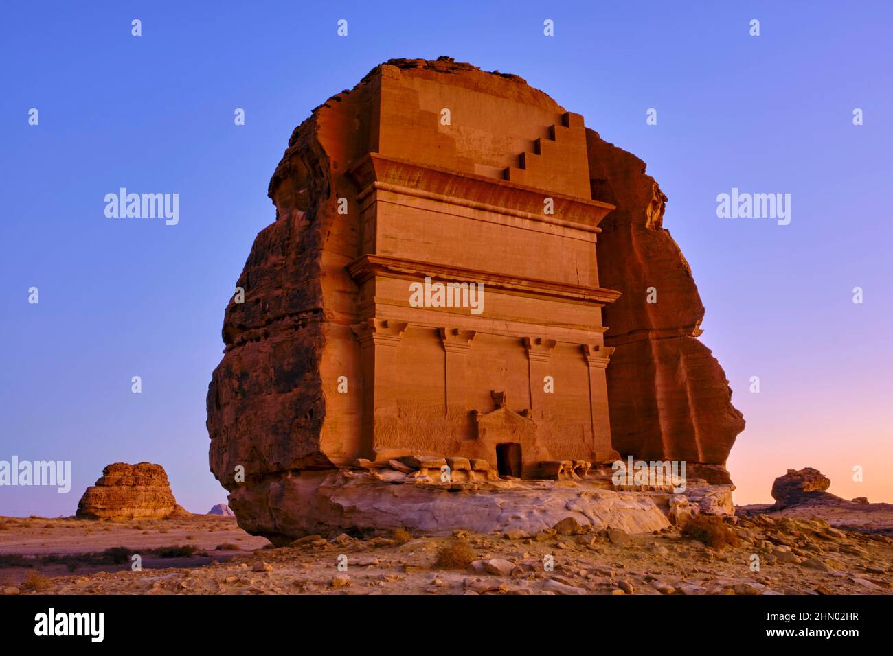 Saudi Arabia, Al Madinah Region, AlUla or Al Ula, Nabatean Tomb In ...