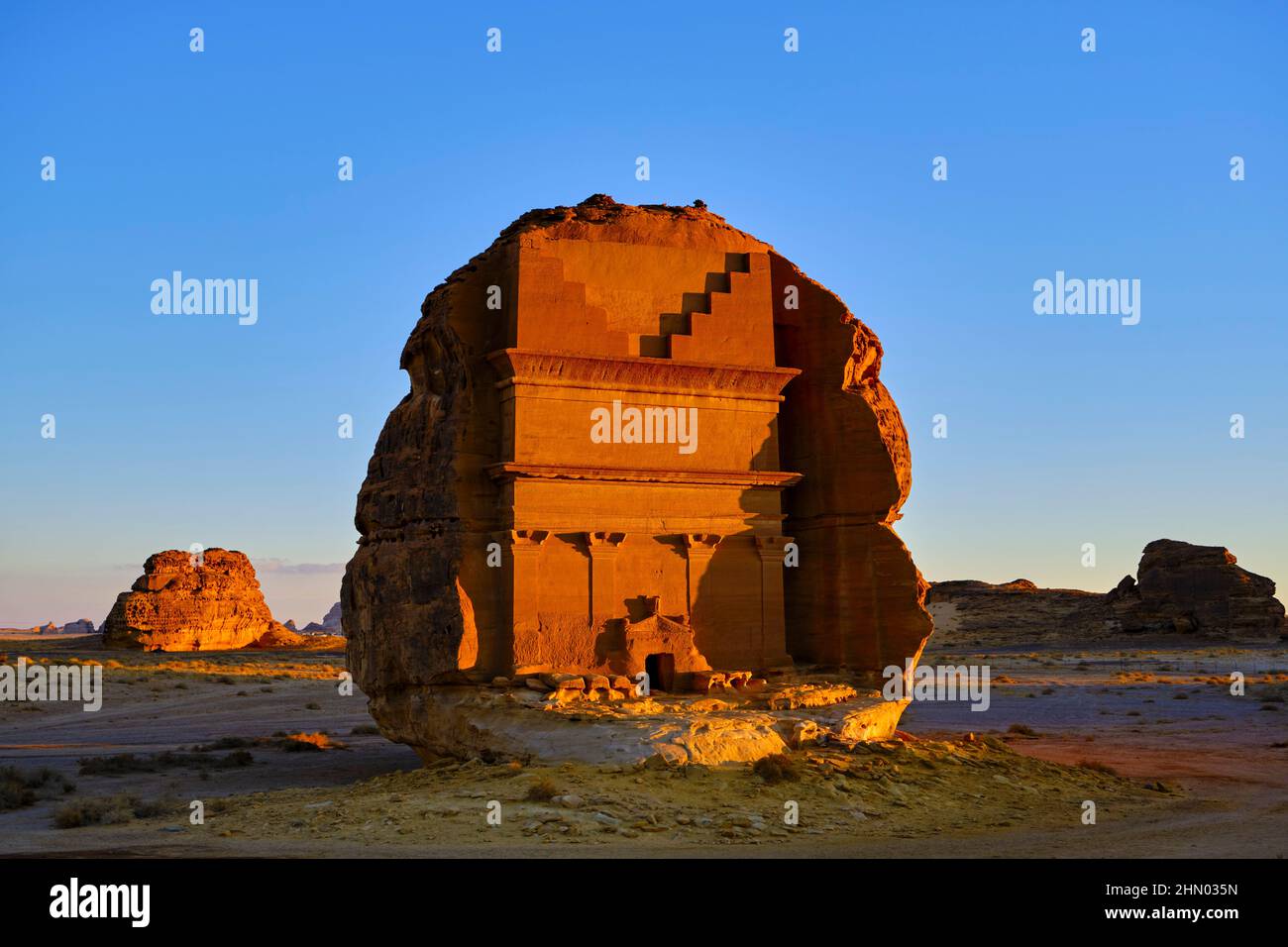 Saudi Arabia, Al Madinah Region, AlUla or Al Ula, Nabatean Tomb In ...