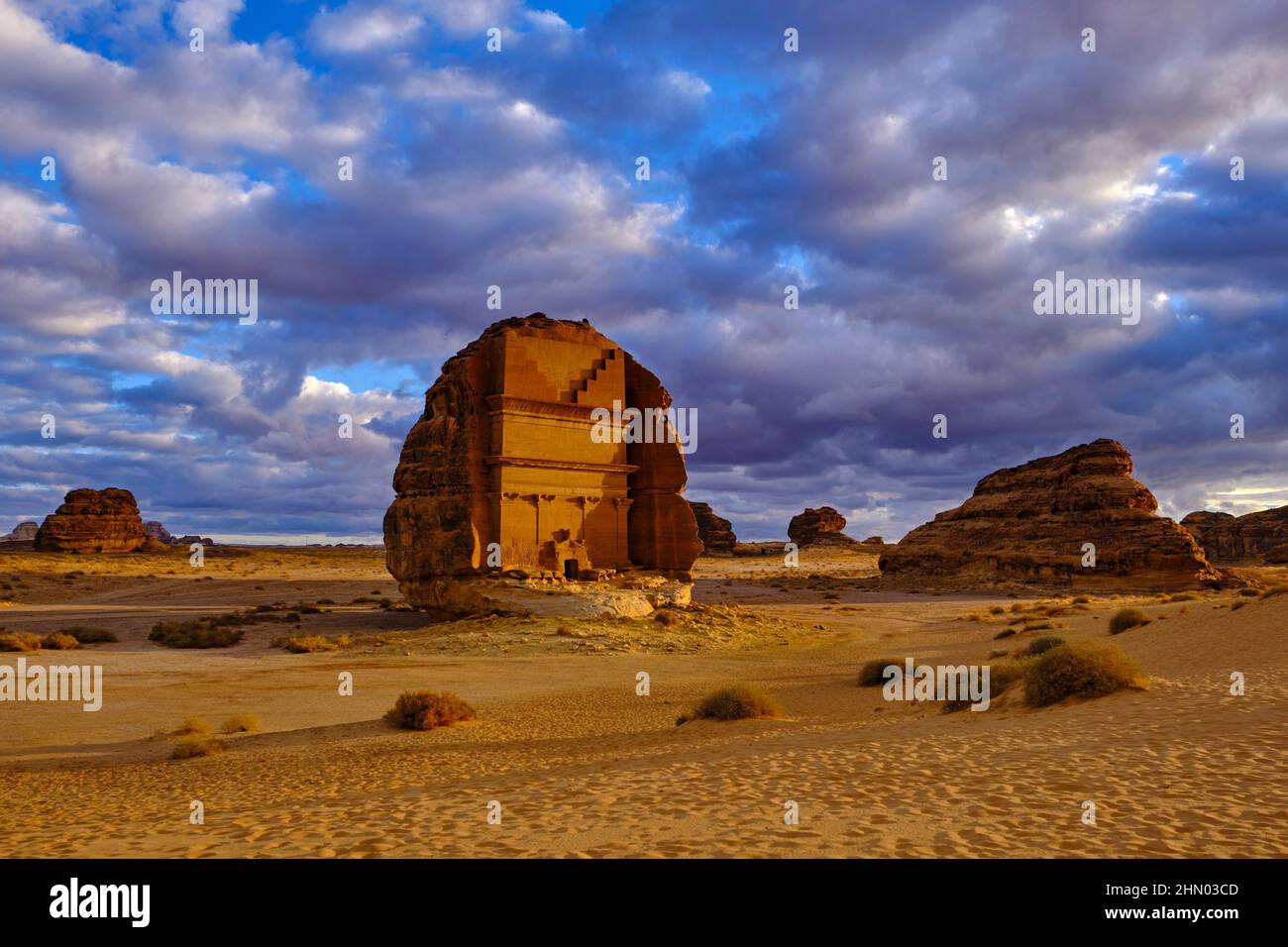 Saudi Arabia, Al Madinah Region, AlUla or Al Ula, Nabatean Tomb In ...