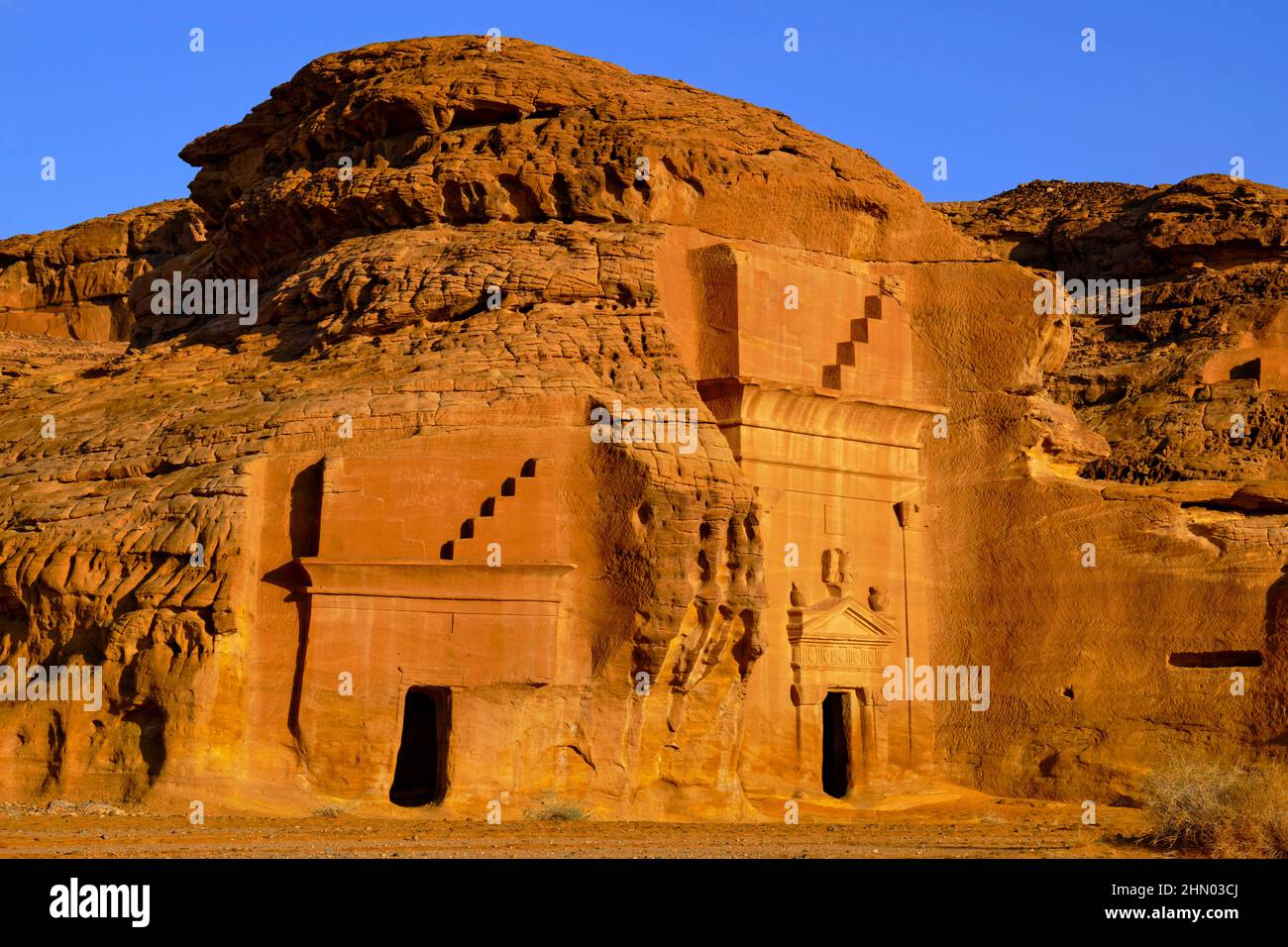 Saudi Arabia, Al Madinah Region, AlUla or Al Ula, Nabatean Tomb In ...