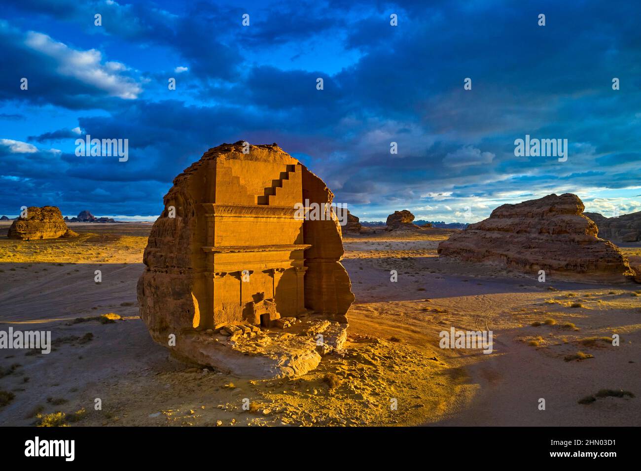 Saudi Arabia, Al Madinah Region, AlUla or Al Ula, Nabatean Tomb In ...