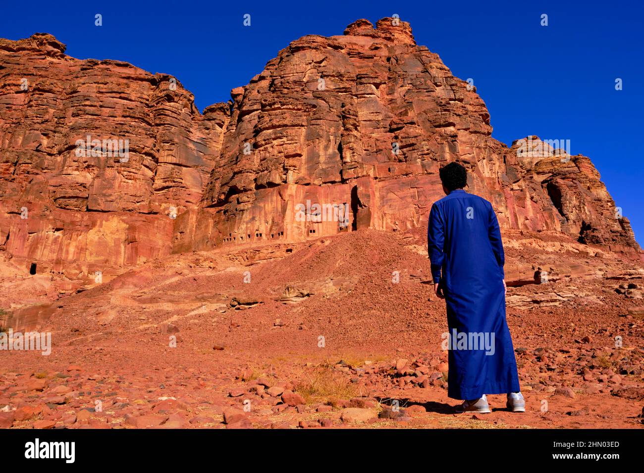 Saudi Arabia, Al Madinah Region, AlUla or Al Ula, Nabatean Tomb ...