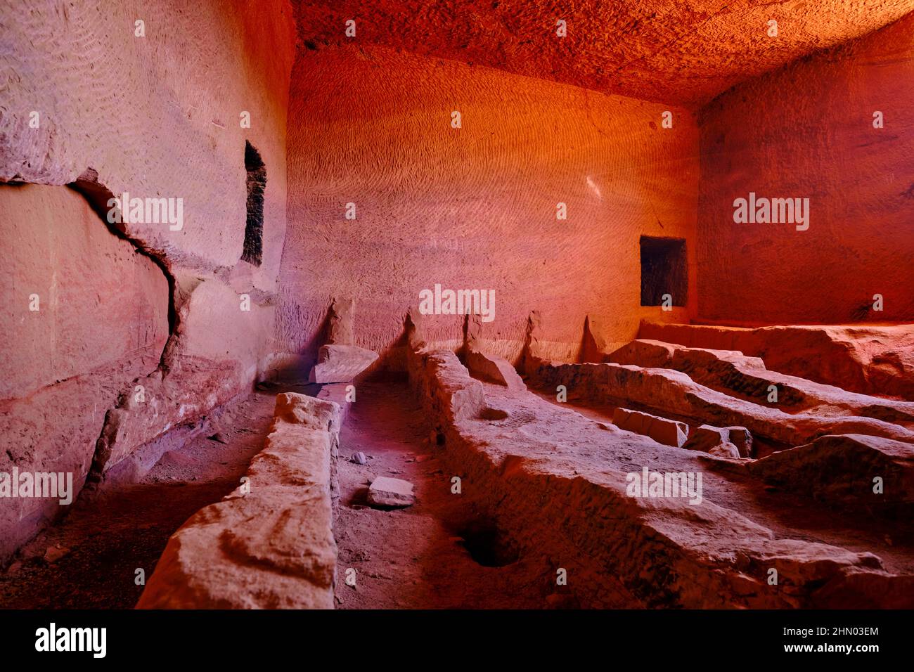 Saudi Arabia, Al Madinah Region, AlUla or Al Ula, Nabatean Tomb ...