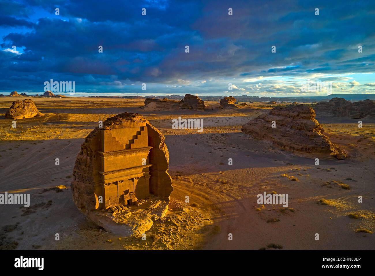 Saudi Arabia, Al Madinah Region, AlUla or Al Ula, Nabatean Tomb In ...