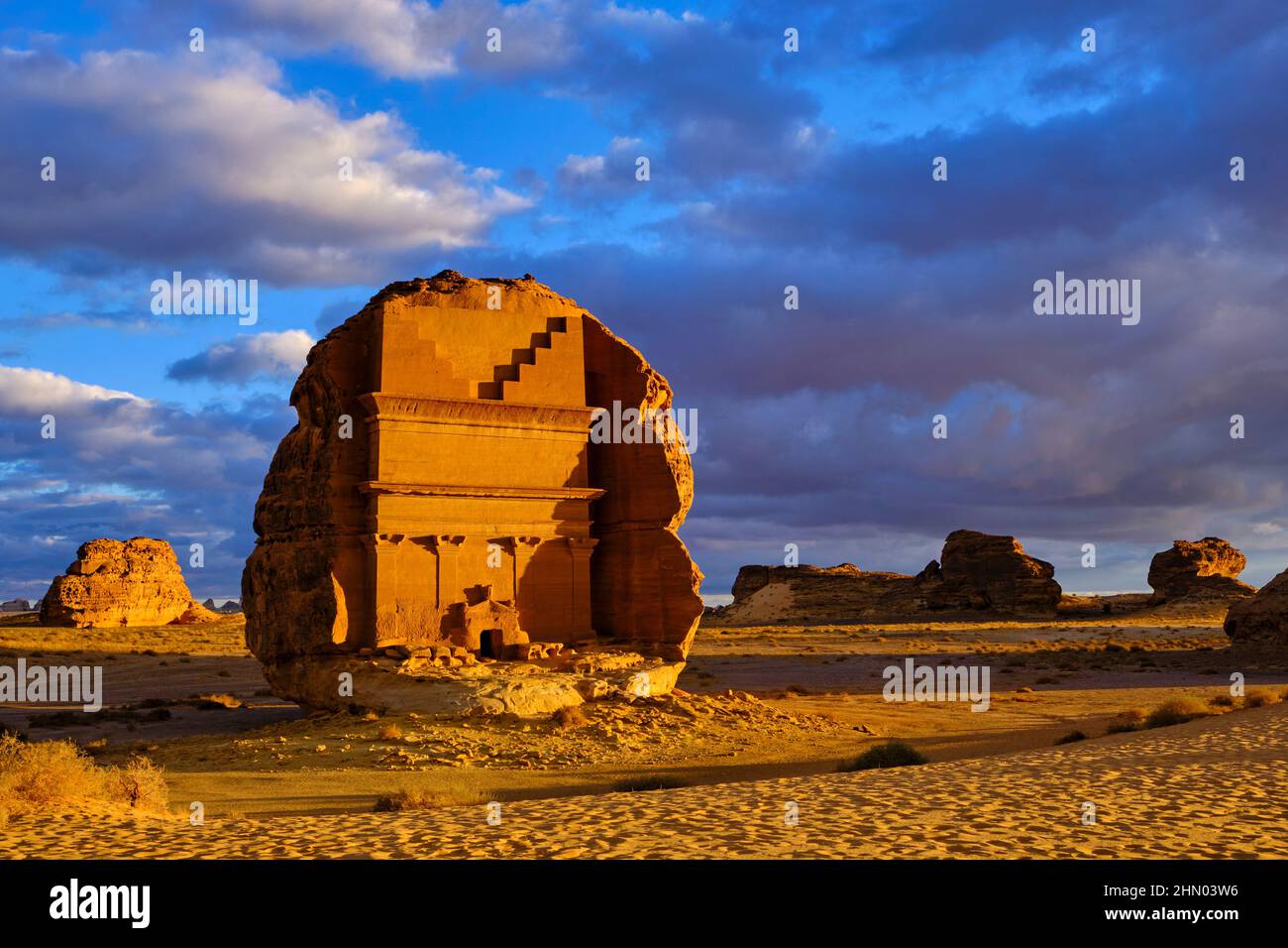 Saudi Arabia, Al Madinah Region, AlUla or Al Ula, Nabatean Tomb In ...