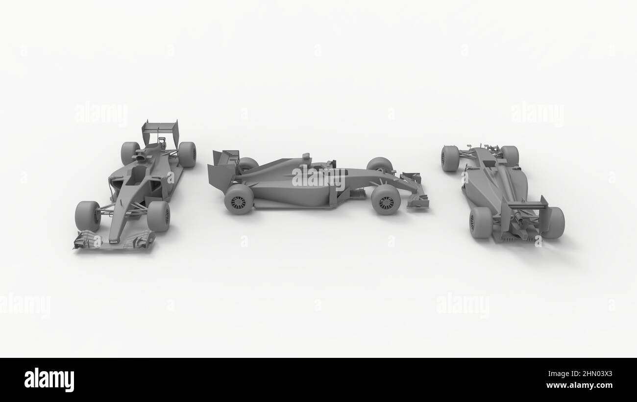 Blank Race Car Template