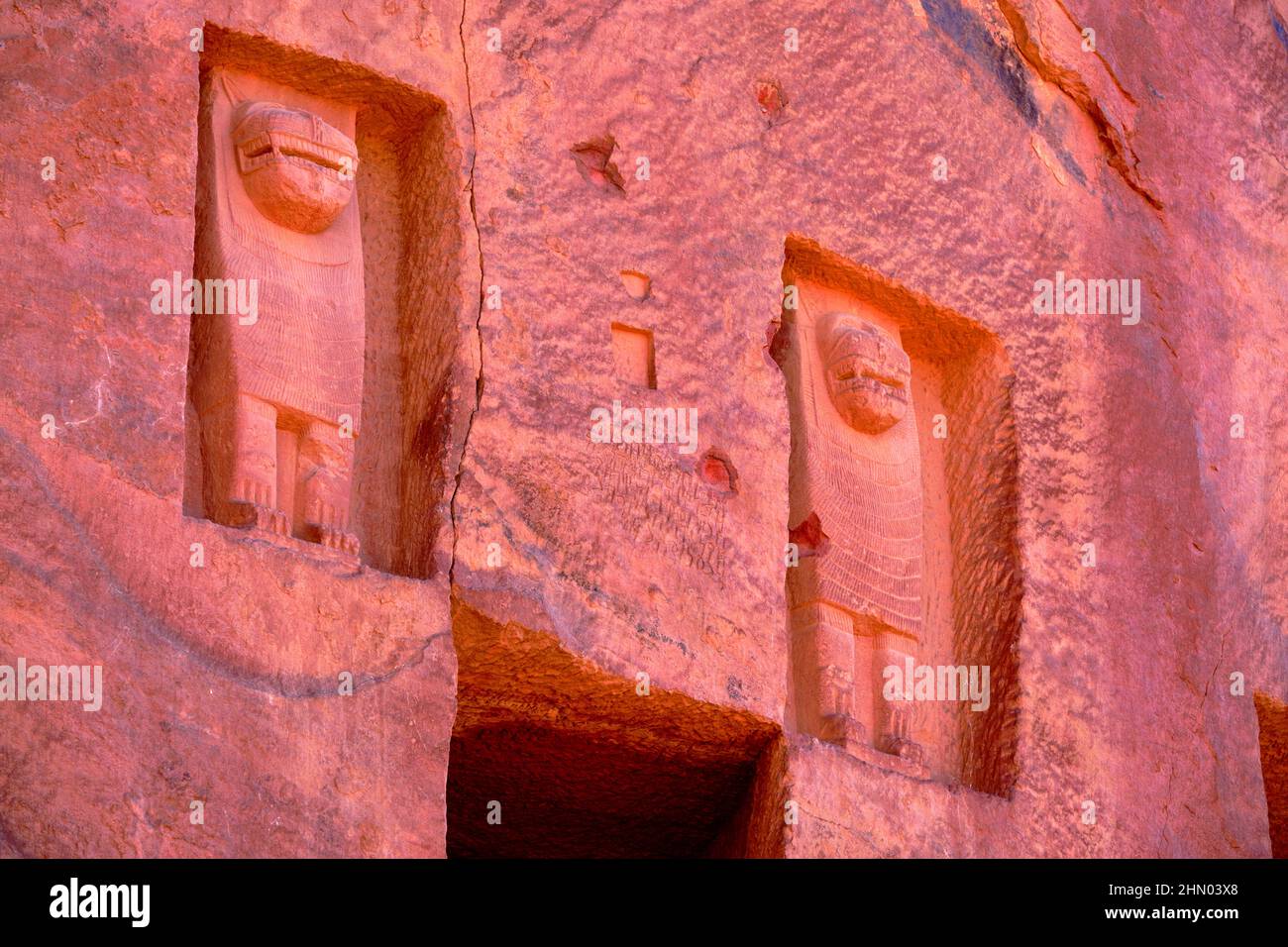 Saudi Arabia, Al Madinah Region, AlUla or Al Ula, Nabatean Tomb ...