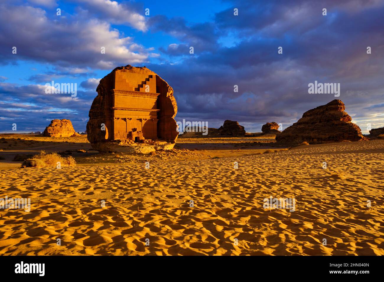 Saudi Arabia, Al Madinah Region, AlUla or Al Ula, Nabatean Tomb In ...