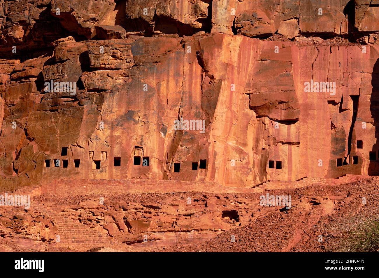 Saudi Arabia, Al Madinah Region, AlUla or Al Ula, Nabatean Tomb ...