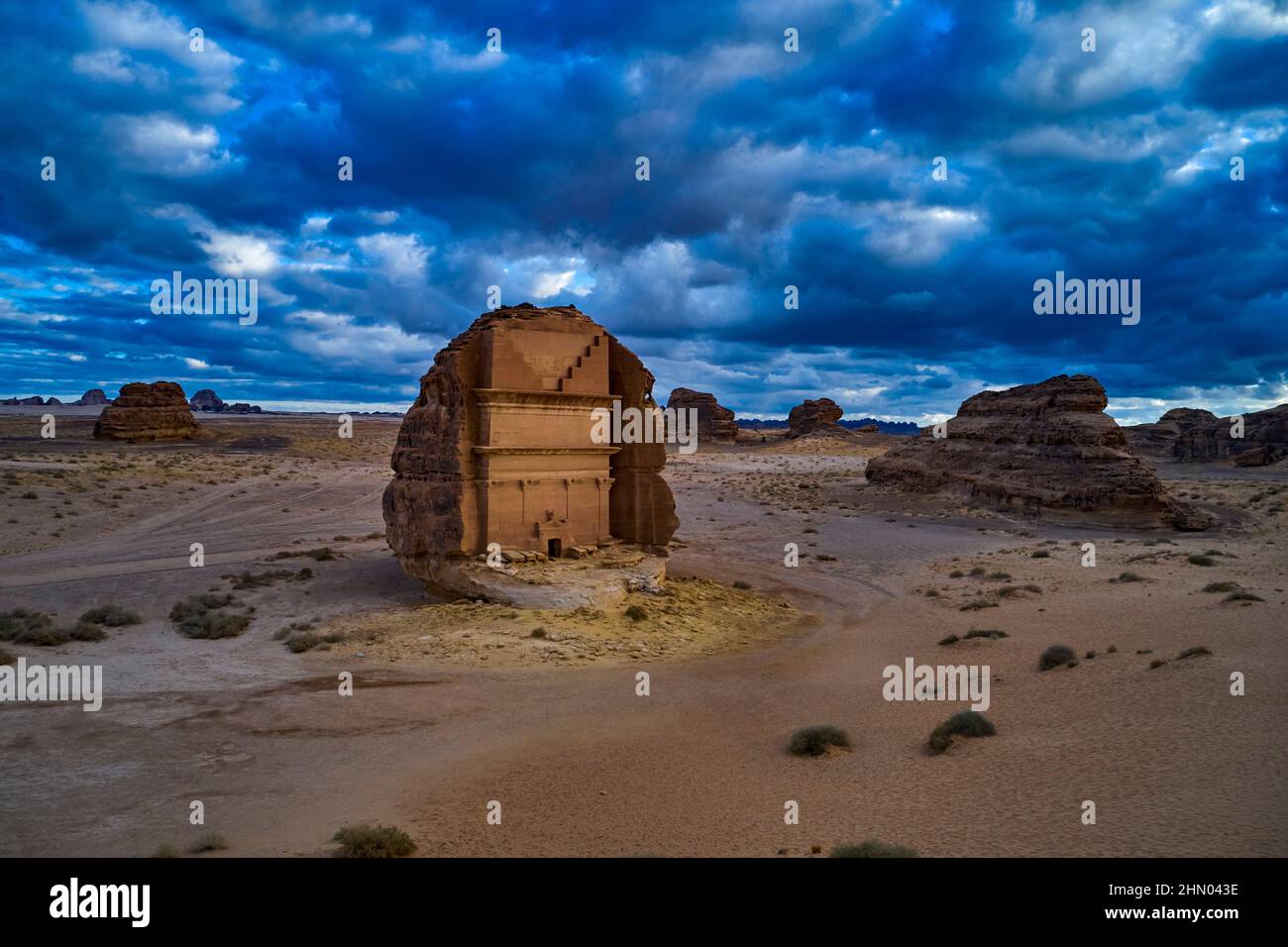 Saudi Arabia, Al Madinah Region, AlUla or Al Ula, Nabatean Tomb In ...