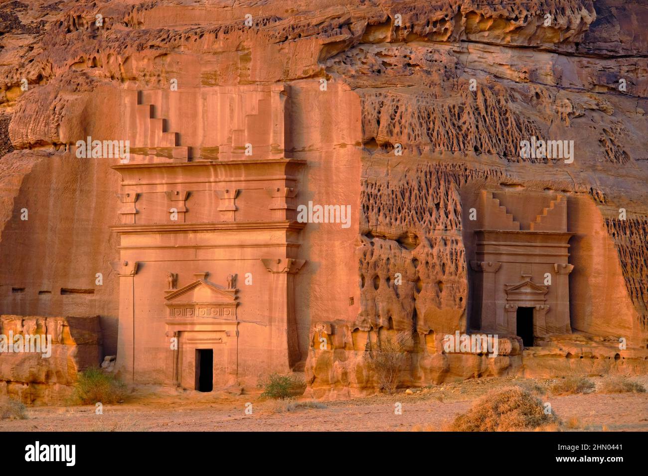 Saudi Arabia, Al Madinah Region, AlUla or Al Ula, Nabatean Tomb In ...