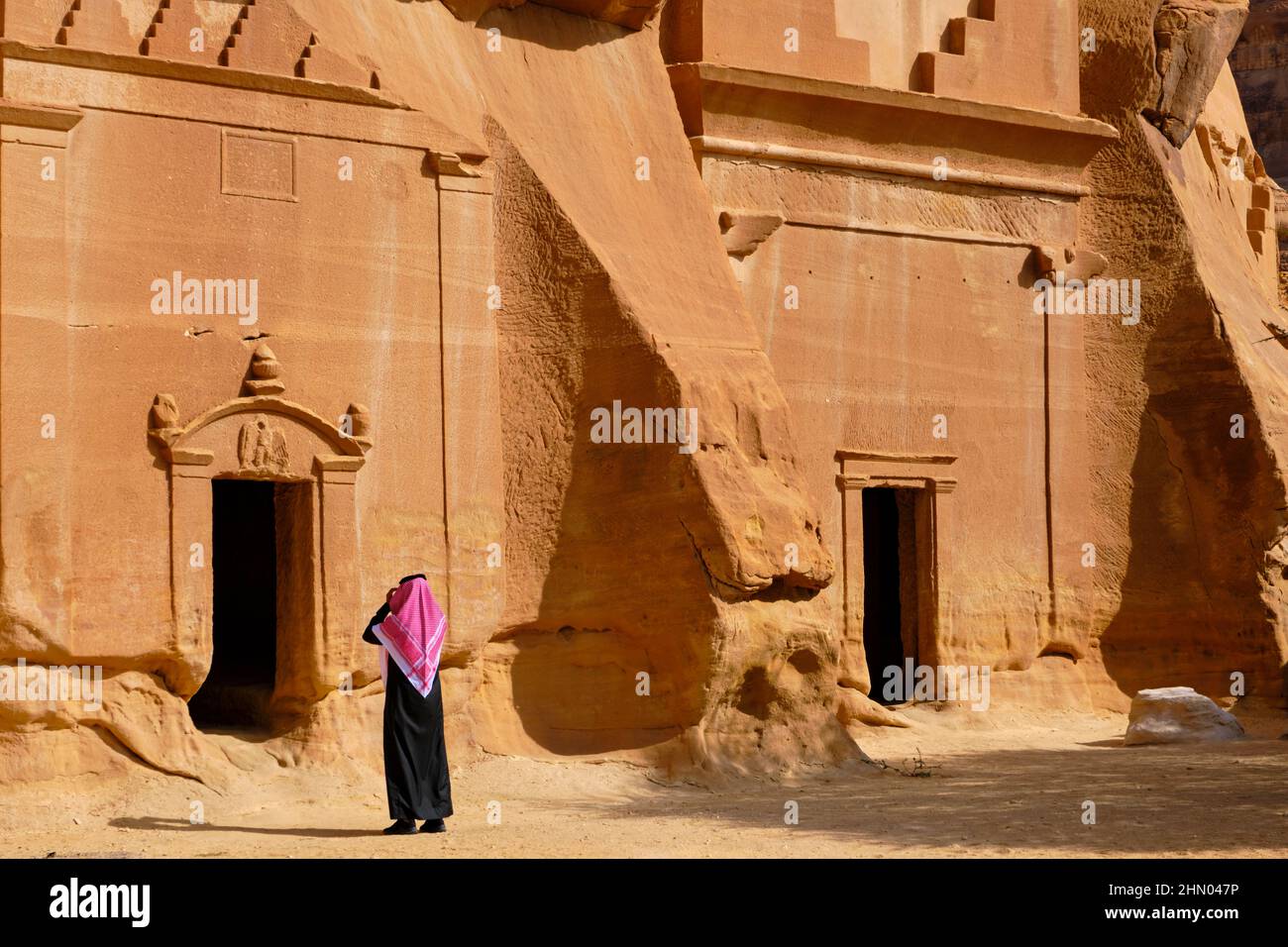 Saudi Arabia, Al Madinah Region, AlUla or Al Ula, Nabatean Tomb In ...