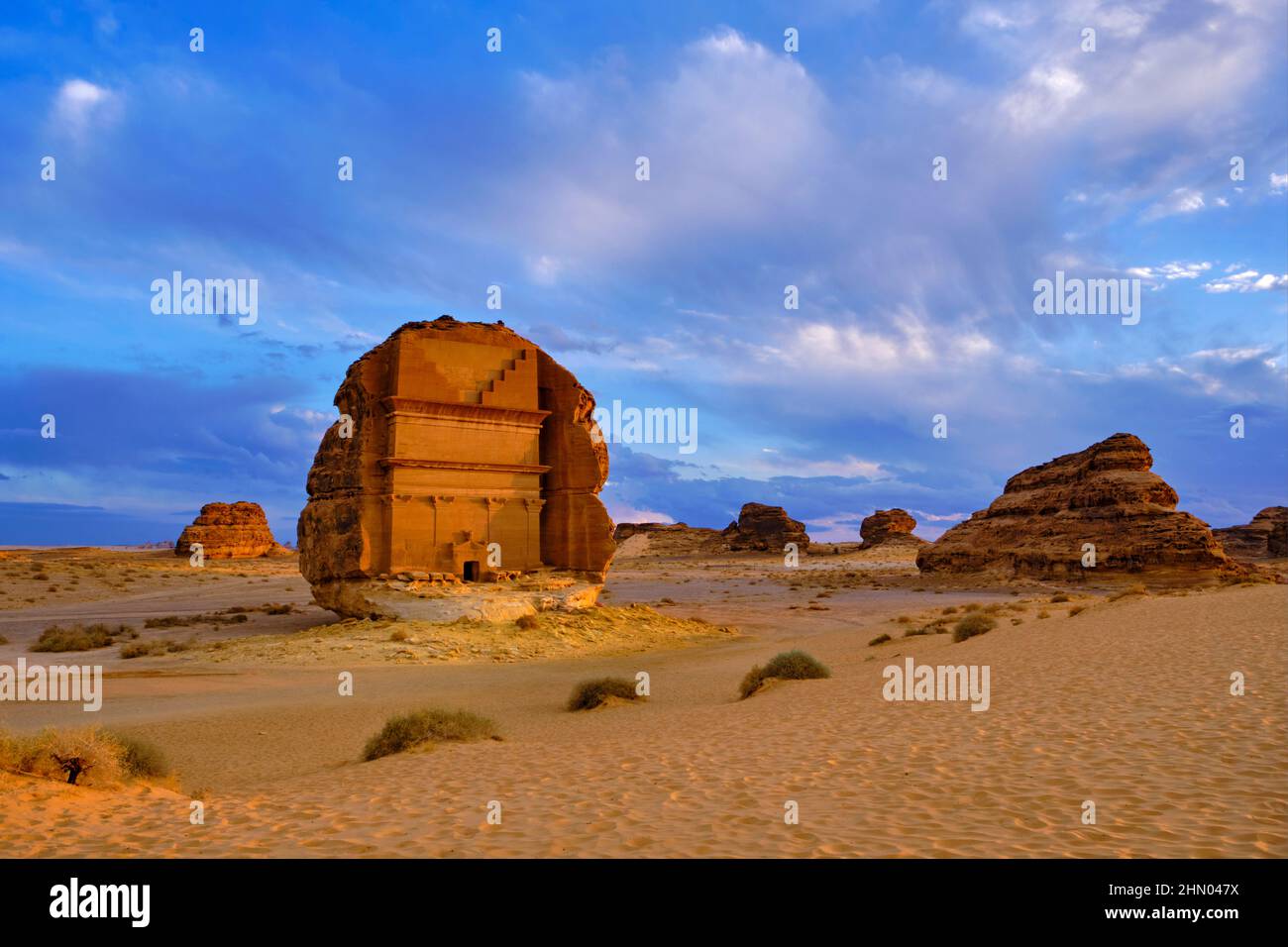 Saudi Arabia, Al Madinah Region, AlUla or Al Ula, Nabatean Tomb In ...
