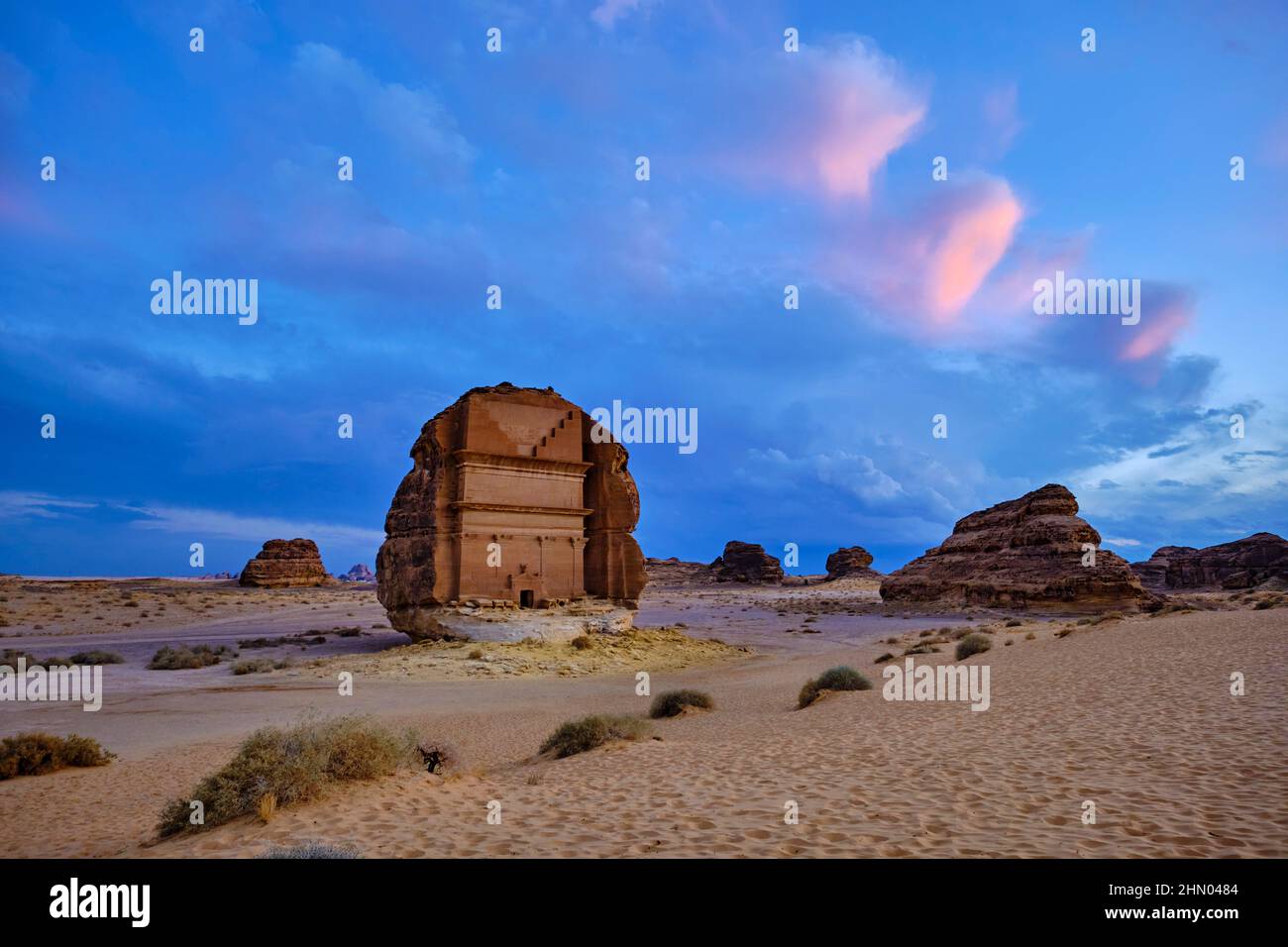 Saudi Arabia, Al Madinah Region, AlUla or Al Ula, Nabatean Tomb In ...
