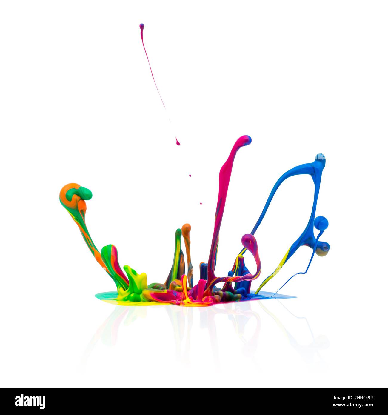 Red white and blue painting splashing hi-res stock photography and ...
