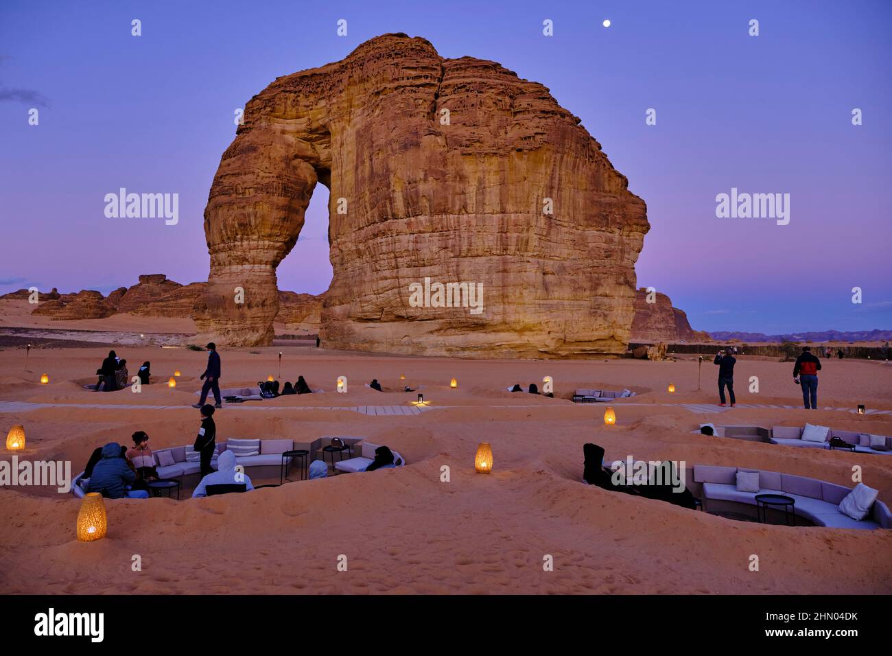 Saudi Arabia, Al Madinah Region, AlUla or Al Ula, Elephant rock ...